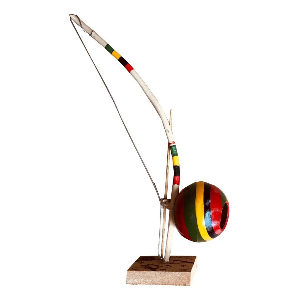 Enfeite Berimbau capoeira Bahia Altura Aprox. 20cm - Rabo De Arraia ...