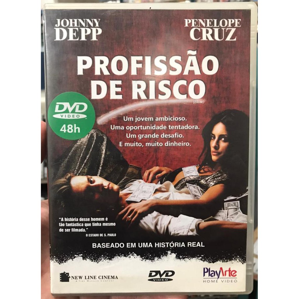 DVD Profissão De Risco (Johnny Depp 2001) Original Dublado | Shopee Brasil