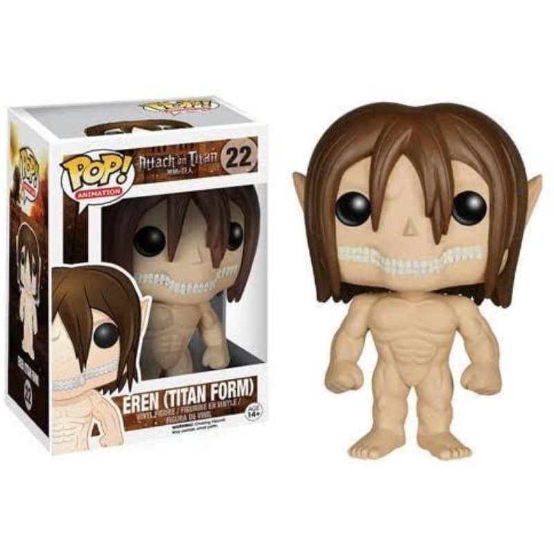 Funko Pop! Shingeki No Kyojin Attack On Titan Ataque Dos Titãs Eren (Titan Form) 22 Original ...