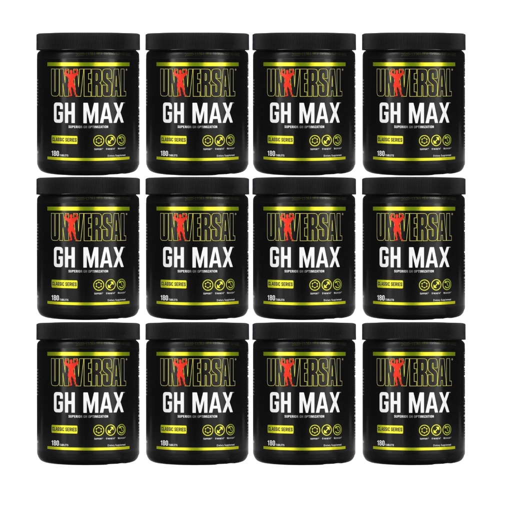 Kit 12xun Gh Max Universal Original - Nacional (180 Tabletes) | Shopee ...