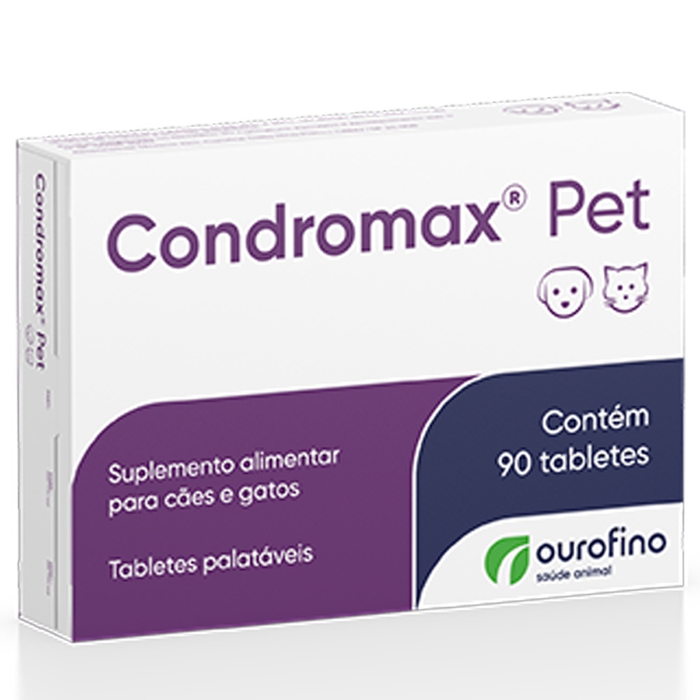 Condromax 90caps Suplemento Alimentar Cães e Gatos Validade Fev/2025 ...