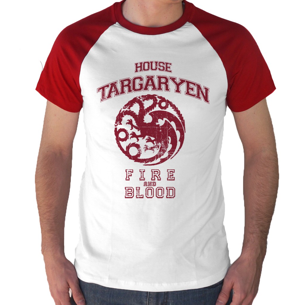 Camiseta Camisa House Targaryen Dracarys Daenerys Game Of Thrones ...
