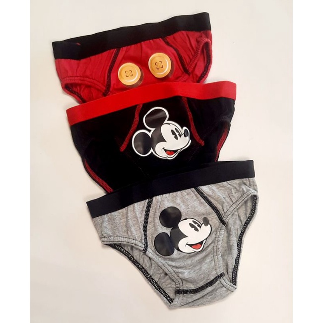 Cueca infantil Lupo Mickey Tam. M | Shopee Brasil