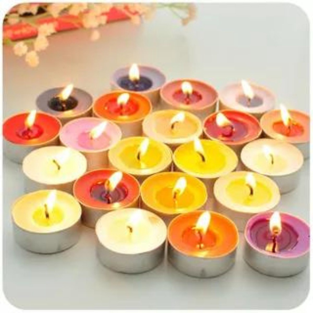 Kit 10 Velas Decorativas Redondas e Flutuantes Decoração Festa ...