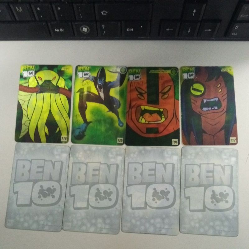 Lote de cards ben 10 | Shopee Brasil