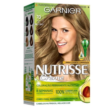 Tinta Nutrisse Garnier 70 Mel | Shopee Brasil