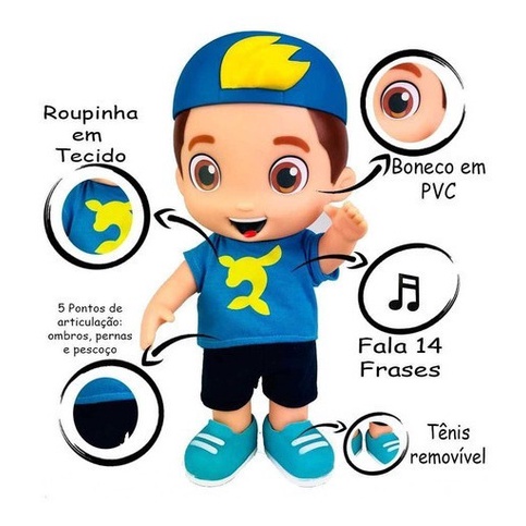 Boneco Lucas Neto Com Som Surpresa | Shopee Brasil