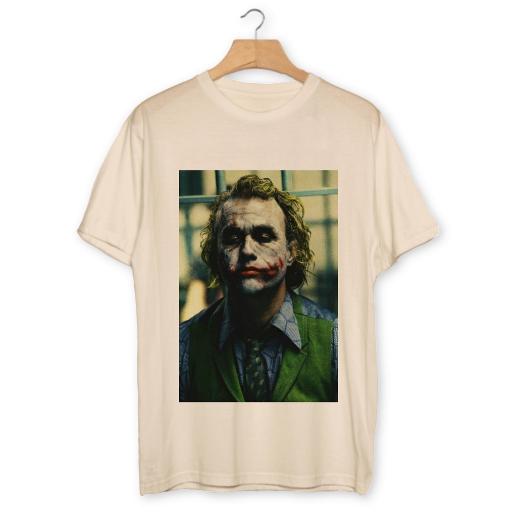 Camiseta Tradicional Joker Heath Ledger Coringa Why So Serious B35 | Shopee Brasil