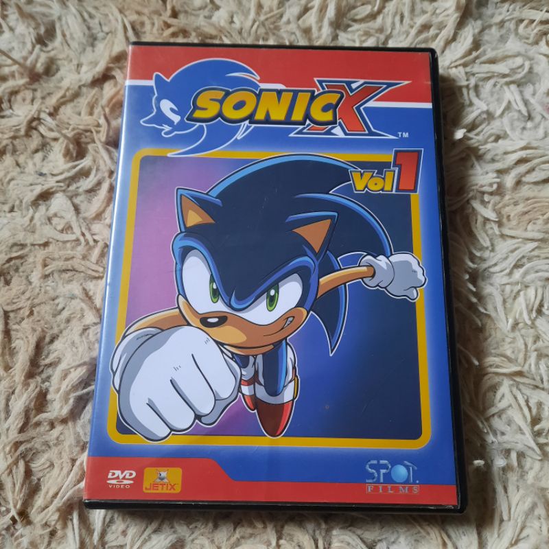 Dvd Sonic X - Volumes 1 & 2 (2006) | Shopee Brasil