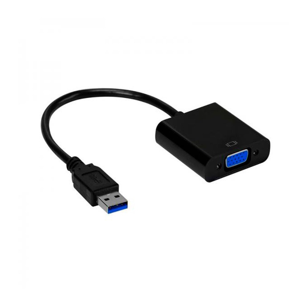 Cabo Adaptador Conversor Usb 3.0 2.0 Para Vga Ate 1920 X1080 | Shopee ...