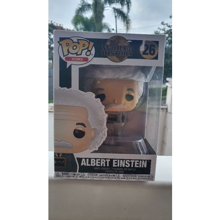 Funko Pop Albert Einstein #26 | Shopee Brasil