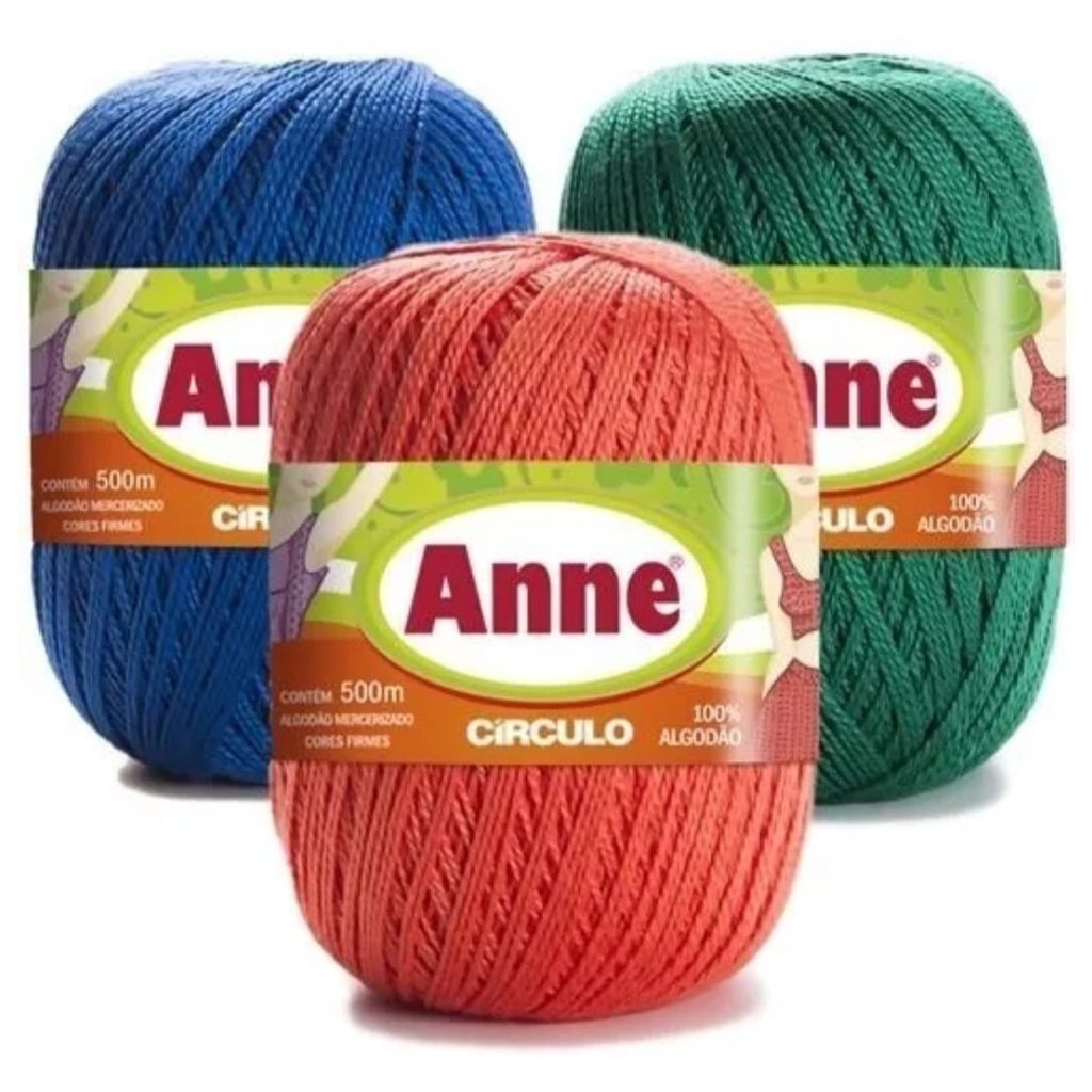 Linha Anne 500 Circulo Cores Variadas | Shopee Brasil
