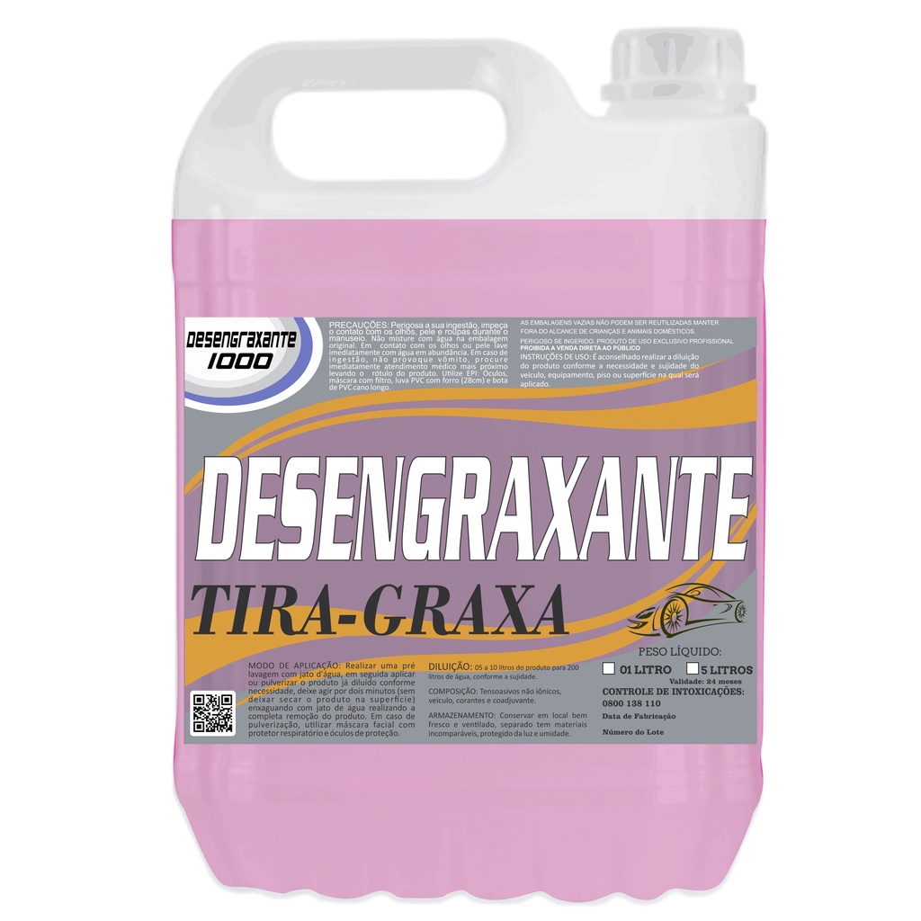 Solupan Concentrado Desengraxante Limpeza Pesada 5 Lts | Shopee Brasil