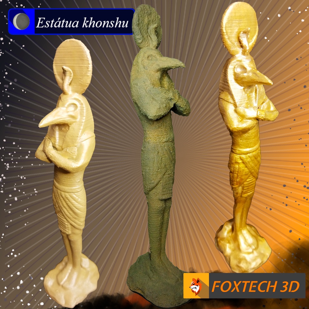 Action figure Estatua Khonshu/Konshu 20 cm Moon Knight Marvel | Shopee ...