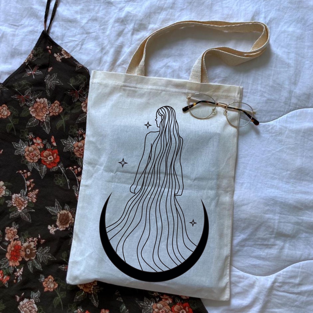 Ecobag Deusa da Lua | Shopee Brasil