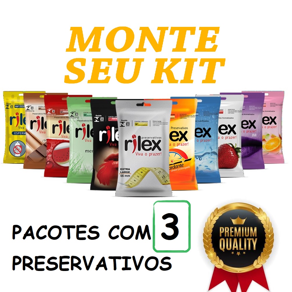 Preservativo Camisinha Aromatizado Rilex Premium Pacote Com 3 Unidades Shopee Brasil