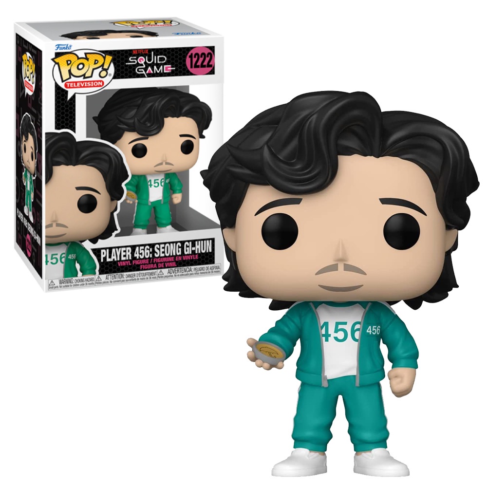 Funko Pop Round 6 Player 456 Seong Gi-Hun Squid Game #1222 Original ...