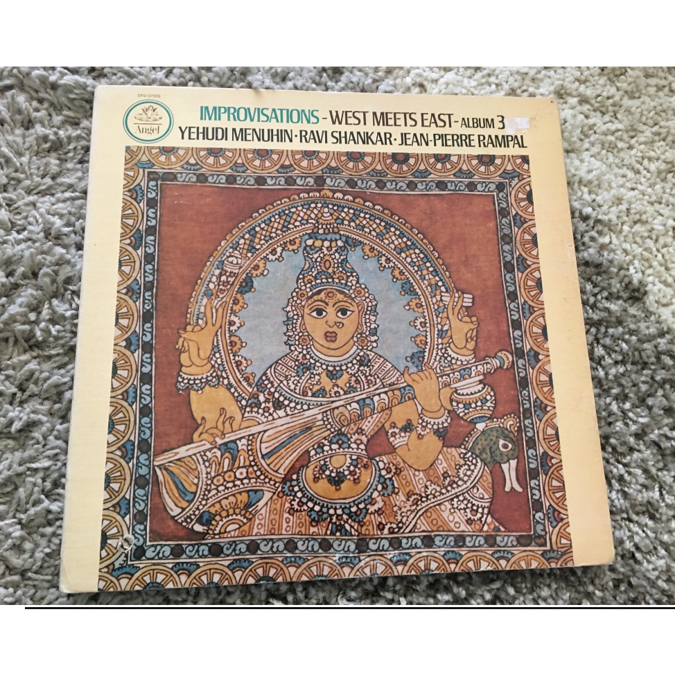 Ravi Shankar Yehudi Menuhim Improvisations West Meets East Rampal | Shopee Brasil