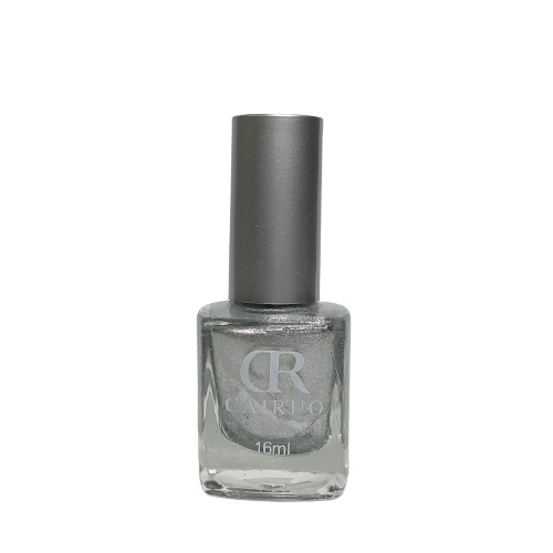 Esmalte de Unha Importado para Manicures CR Cairuo Cintilante Prata - N ...