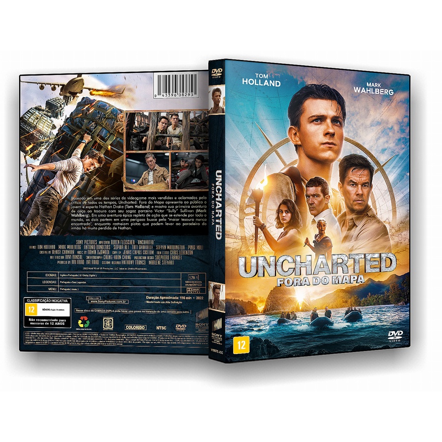 Dvd Uncharted - Fora Do Mapa (2022) | Shopee Brasil