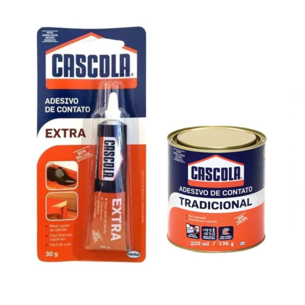 Adesivo de Contato Extra Cascola - 30g e 195g | Shopee Brasil