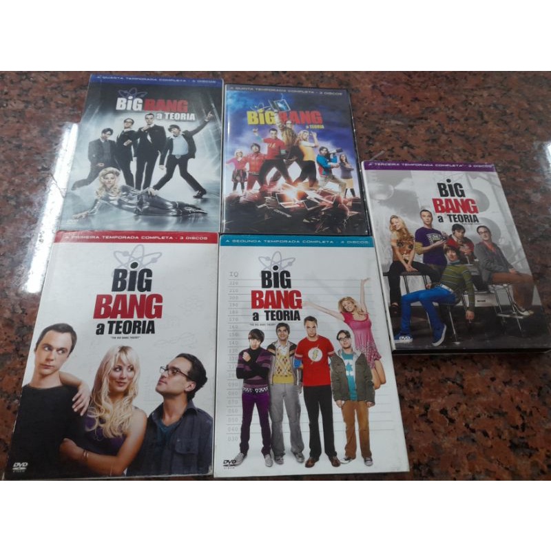 Box Dvd Triplo -the Big Bang Teoria-temporadas ,2,3 e 4 -conservados ...