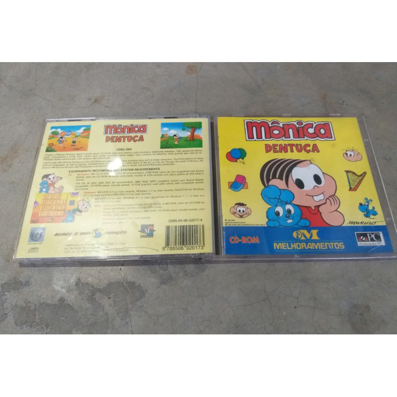 Monica Dentuça - CD Rom interativo para PC | Shopee Brasil