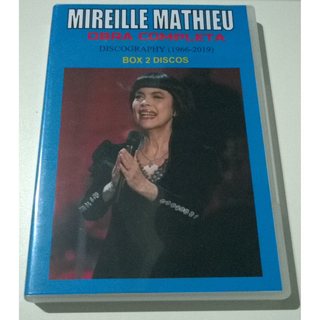 BOX MIREILLE MATHIEU - DISCOGRAPHY (1966-2019) 137 ÁLBUNS | Shopee Brasil