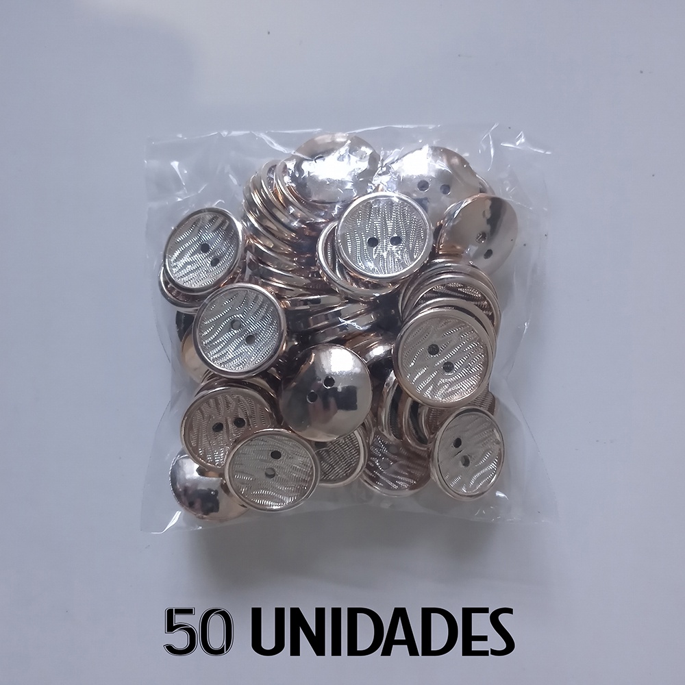 Botões botão artesanato confecção pacote com 50 unidades V | Shopee Brasil