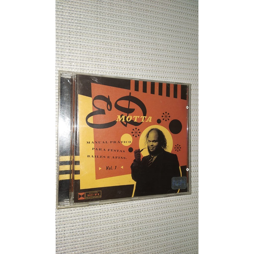Cd Ed Motta Manual Prático Para Festas Bailes E Afins Vol 1