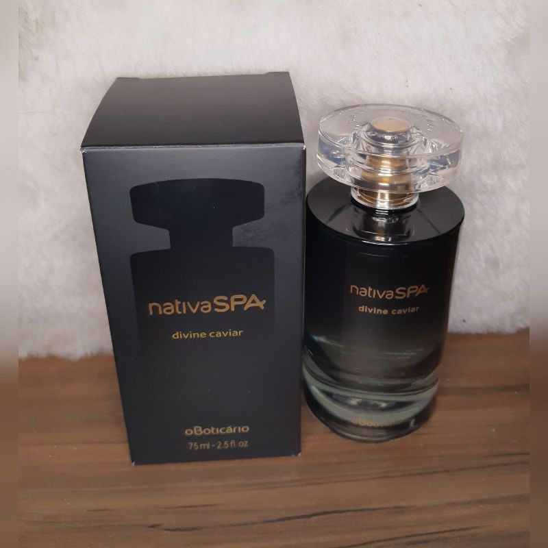 Perfume Divine Caviar - Nativa SPA | Shopee Brasil