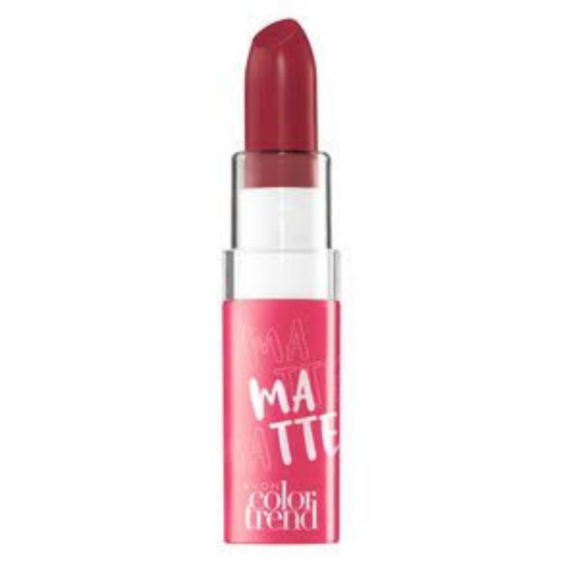 Batom ColorTrend Matte Avon - Cor: Vinho | Shopee Brasil