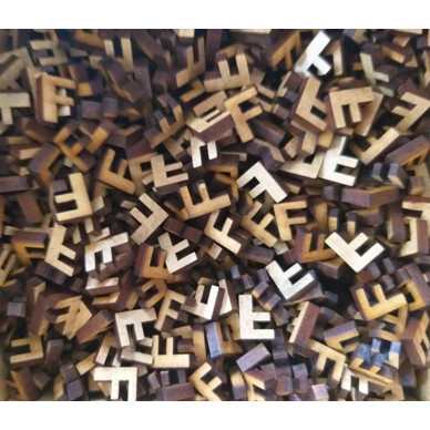 1040 letras em mdf com 1 cm de altura 40 alfabetos completos fonte ...