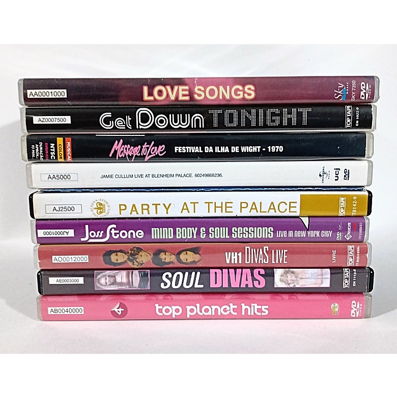 Dvds Musicais Originais / DVD De Musica | Shopee Brasil