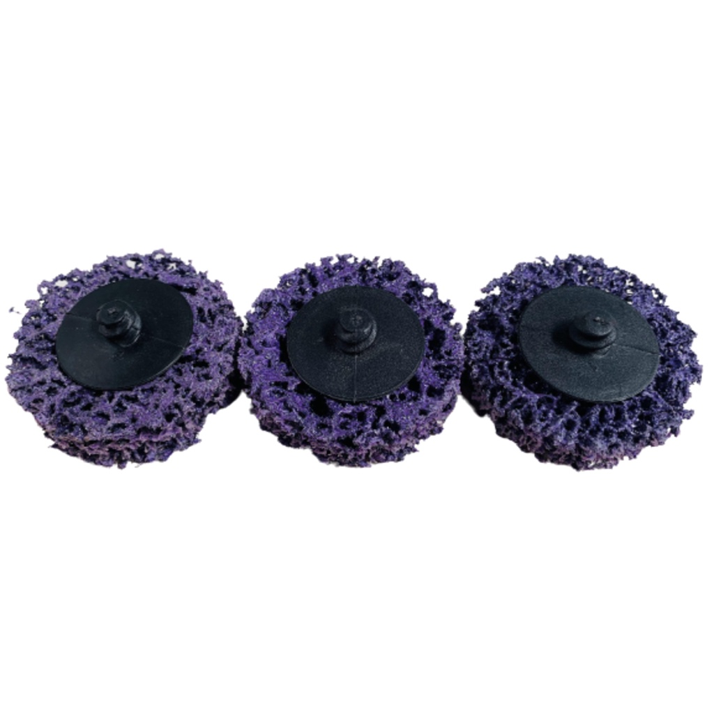 Disco roloc de limpeza CS xt roxo 3M 50mm - kit 3und | Shopee Brasil