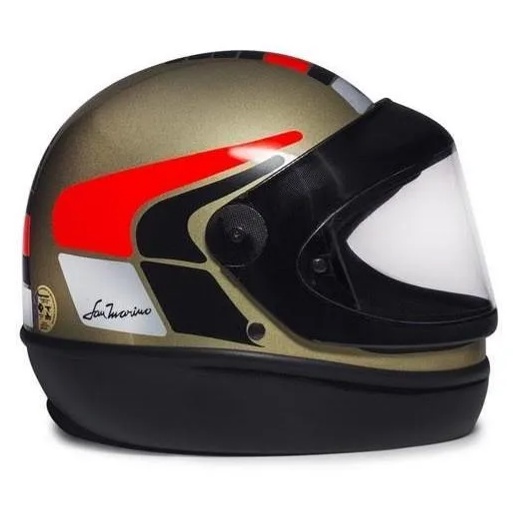 Capacete Fechado San Marino Tauros Induma Retro | Shopee Brasil