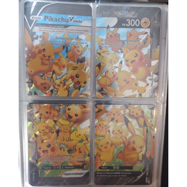 Carta pokemon pikachu V-união | Shopee Brasil Carta pokemon pikachu V-união | Shopee Brasil