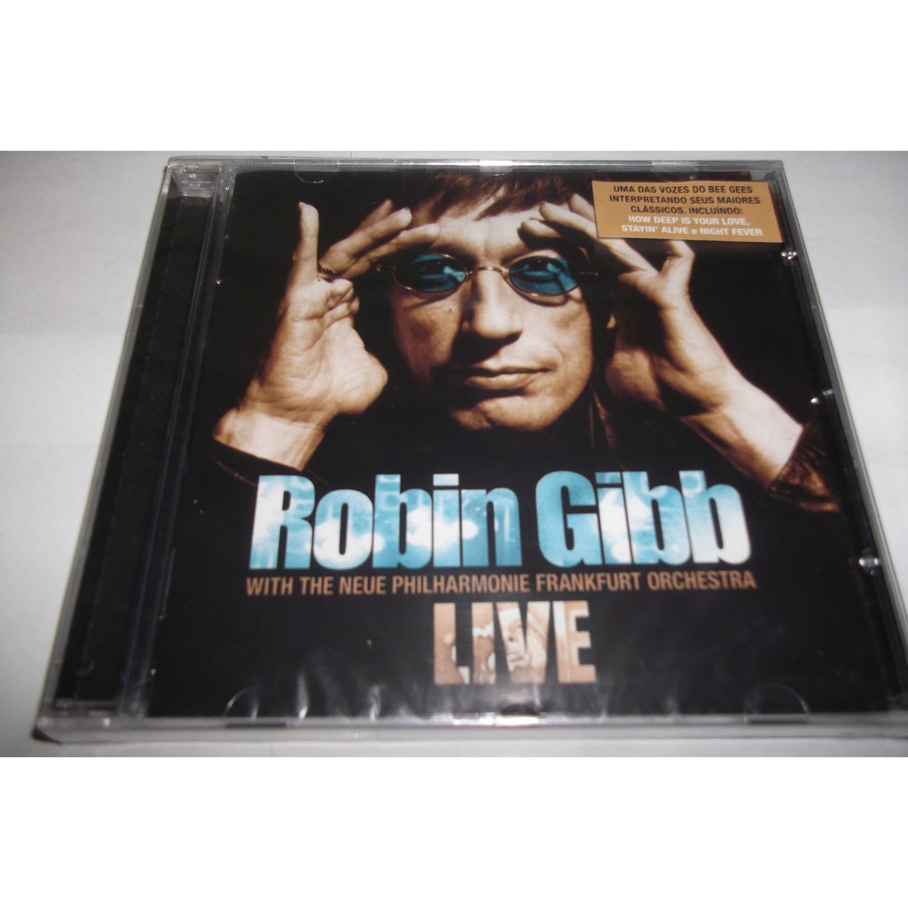 Cd - Robin Gibb - Live 2005 With Orchestra - Bee Gees - Lacrado ...