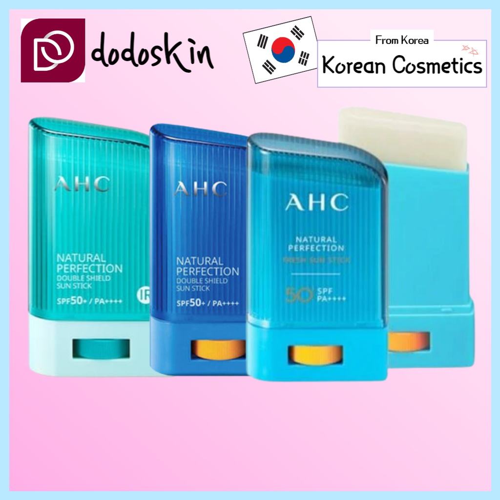 AHC Natural Perfection Sun Stick 22g , 14g (Renovação Do Escudo Duplo ...