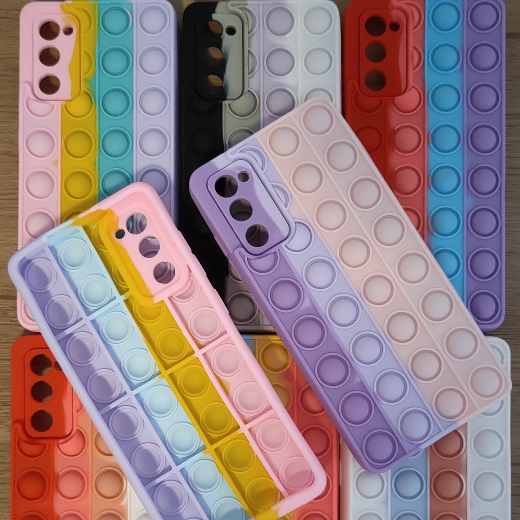 Capa Pop It Anti-Stress Capinha Samsung Galaxy S20 Fe S21 Protege ...