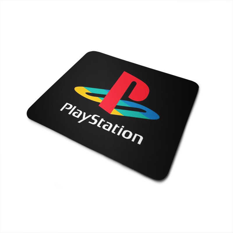 Mouse Pad Logo Playstation Nostalgia - Faz a Boa!