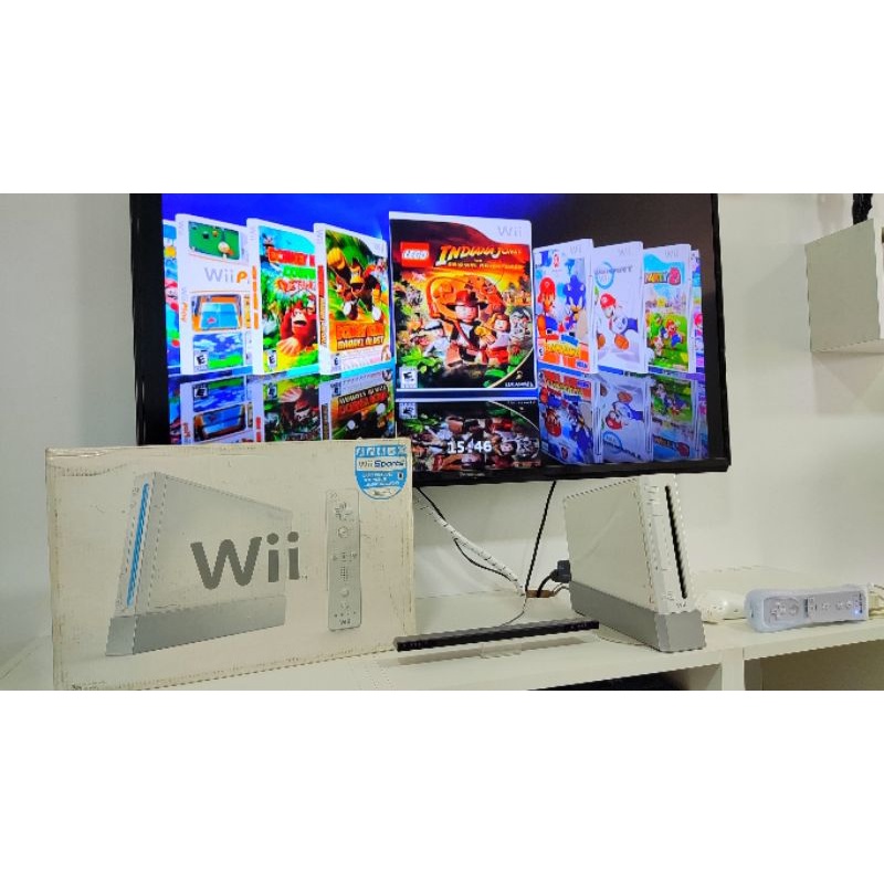 Nintendo Wii + De Mil Jogos, Jogo Infinity Completo | Shopee Brasil