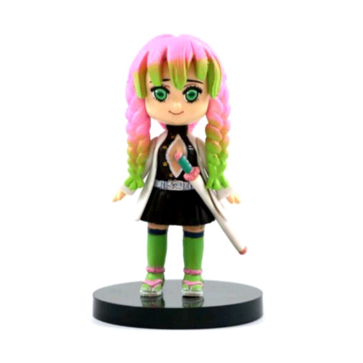 Miniaturas bonecos de Demon Slayer Hashira Mitsuri Kanroji | Shopee Brasil