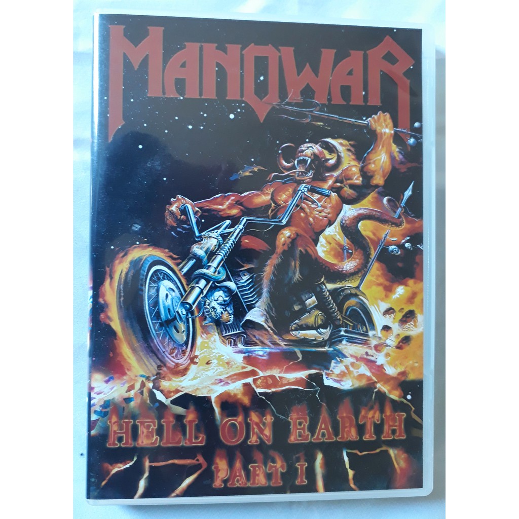 DVD Manowar - Hell on Earth Part 1 - Nacional - ORIGINAL | Shopee Brasil