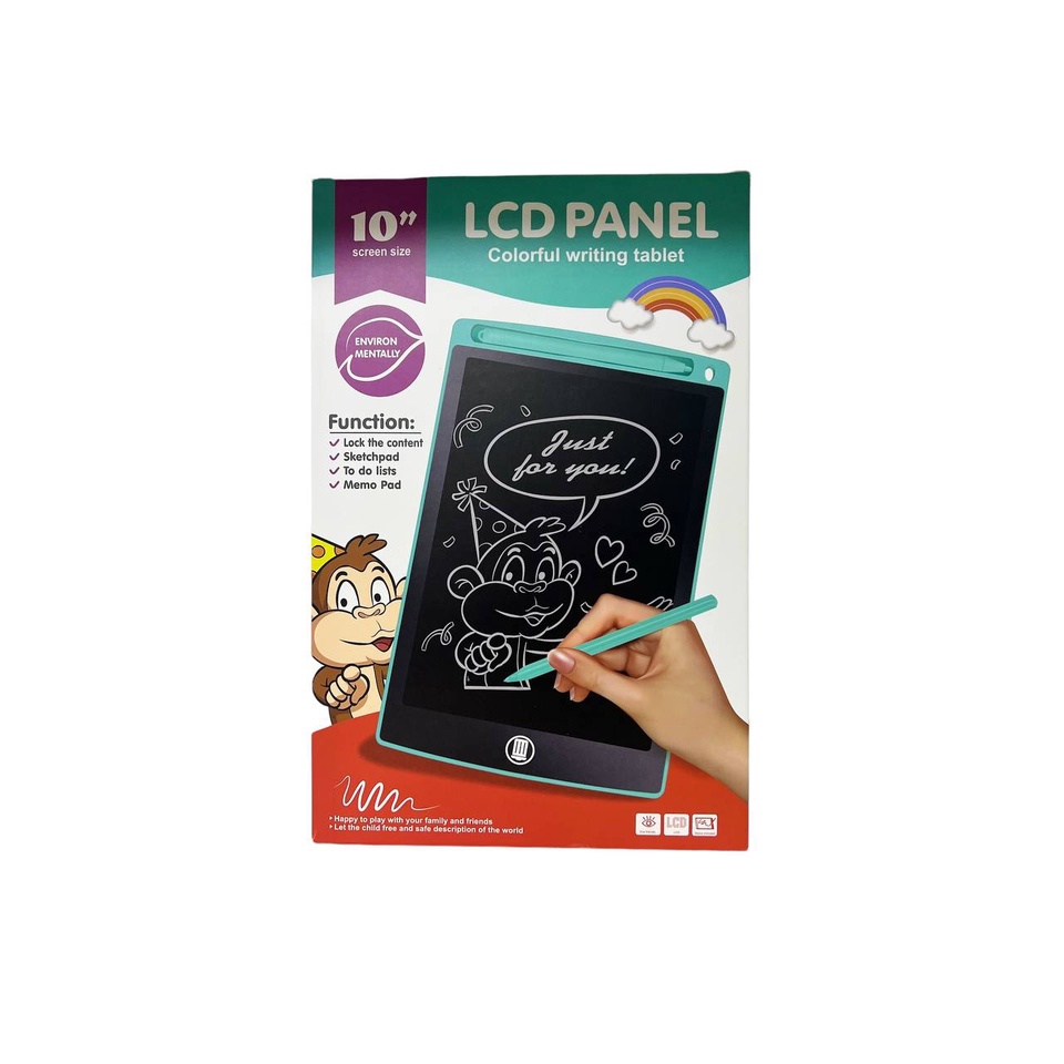 Lousa Mágica Infantil Digital 10’’ Lcd Tablet Desenho | Shopee Brasil