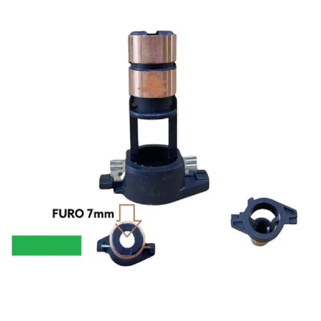 Anel Coletor Rotor Alternador Bosch Moderno Furo 7mm 917001 | Shopee Brasil