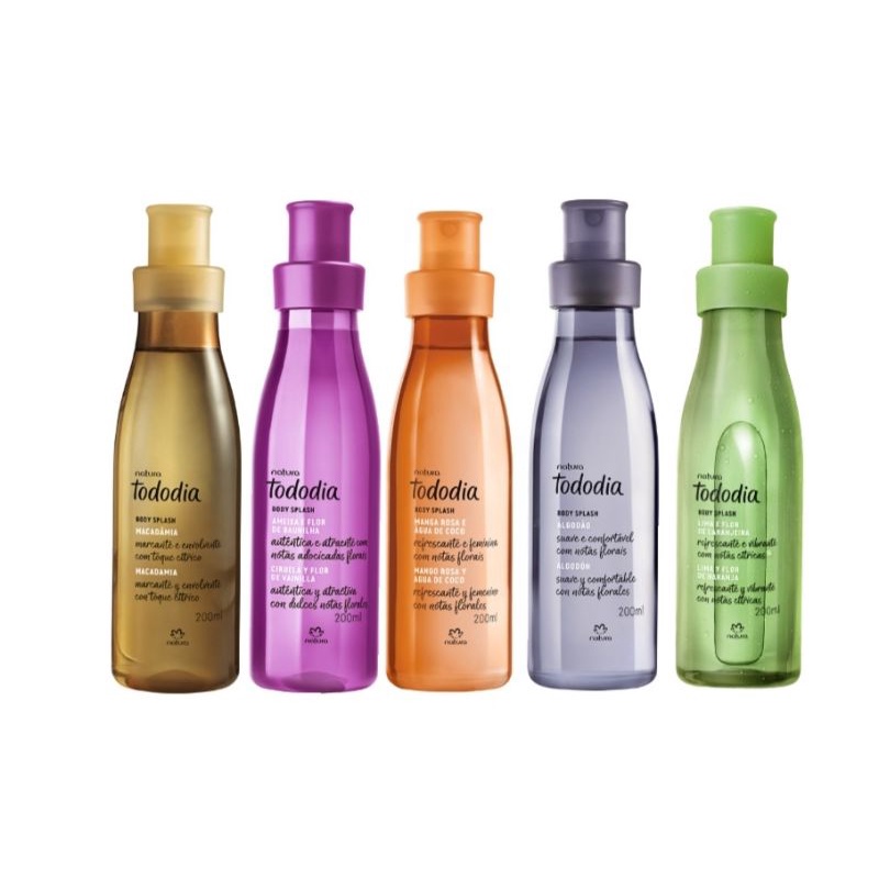 Colônia Spray Body Splash Natura Tododia 200ml Original | Shopee Brasil