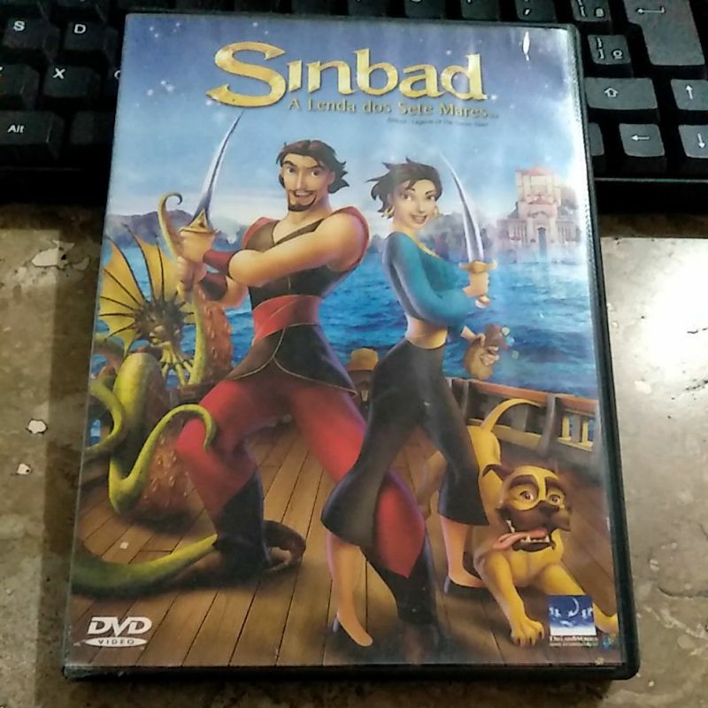 Dvd Disney - Sinbad: A Lenda dos Se te Mares | Shopee Brasil