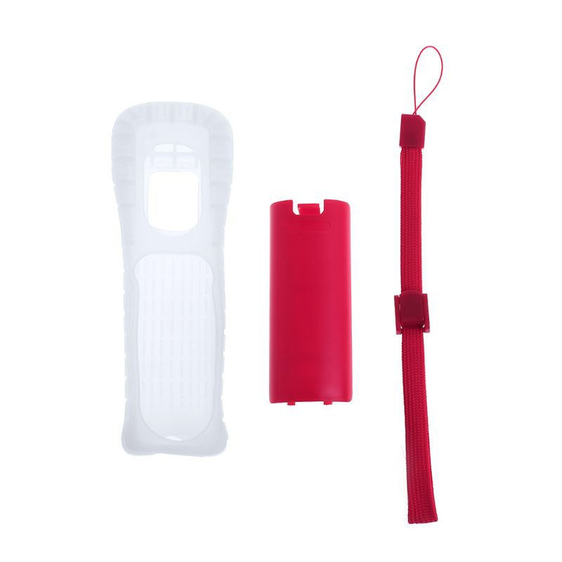 Protective Silicone Cover Case Battery Back Door Shell Hand Strap Kit ...