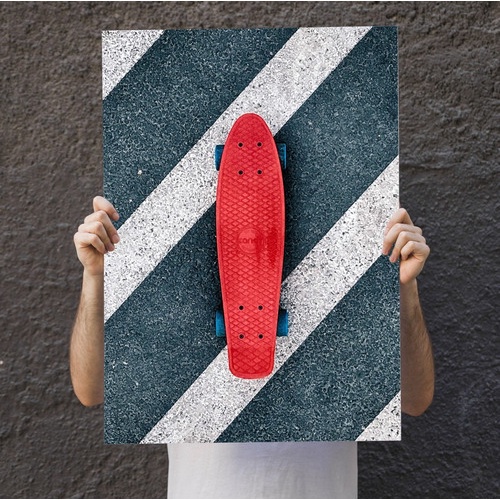 Placa Decorativa Em Pvc Longboard Skate | Shopee Brasil